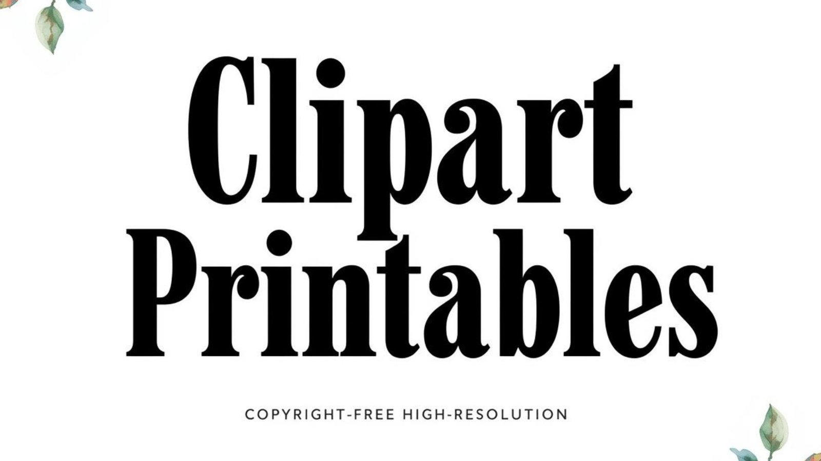 Clipart Printables – High-Resolution Copyright-Free Printable Images ...